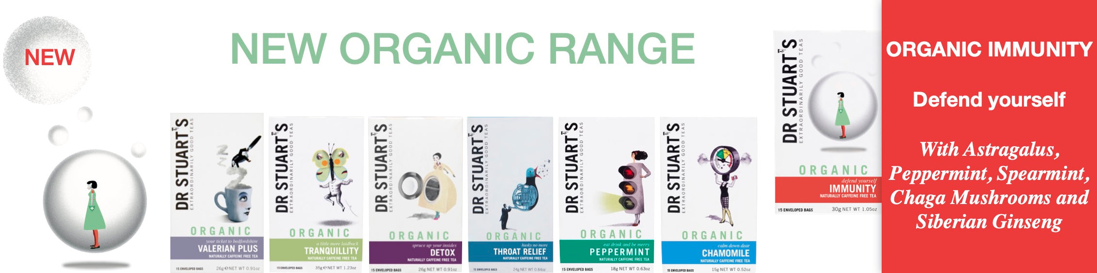 Dr Stuarts Teas